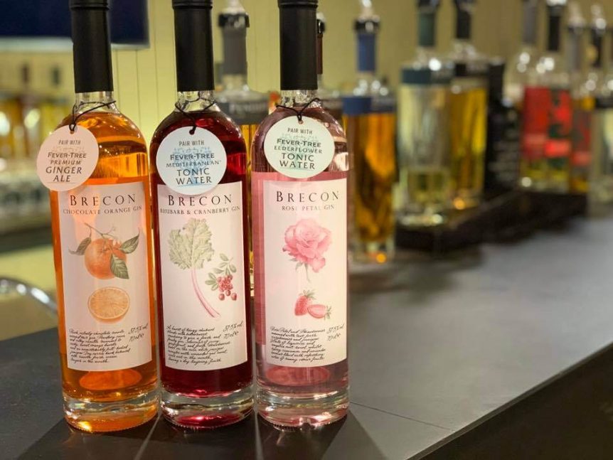 Brecon Rose Petal Gin 70cl - Penderyn